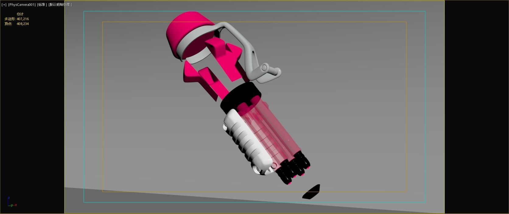 Splatoon weapon 3D model | CGTrader
