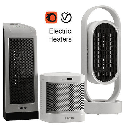 Electric Heaters 3D model | CGTrader