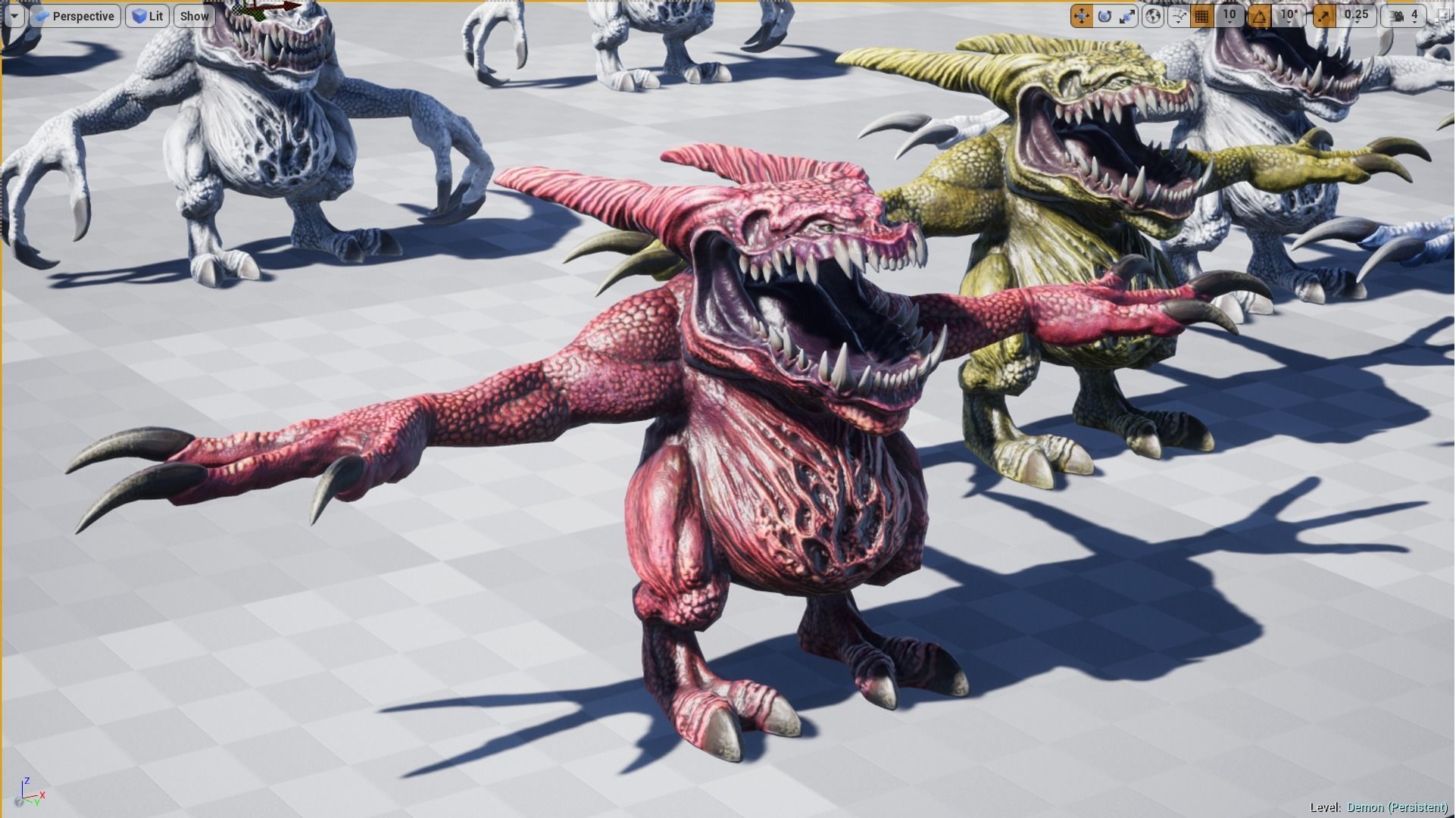 Demon 3D model animated rigged | CGTrader