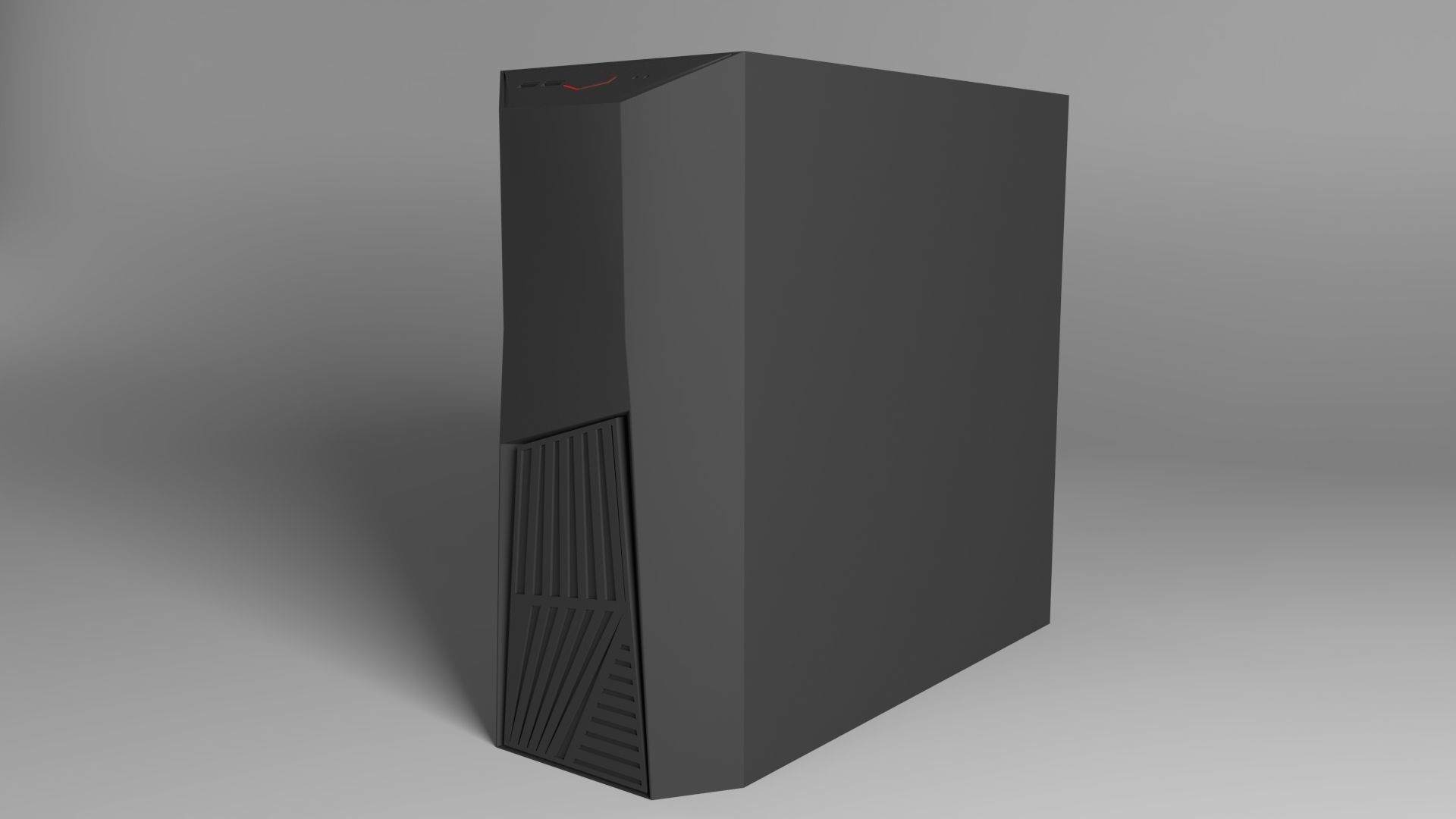 Cpu cabinet for gaming pc 3D model | CGTrader