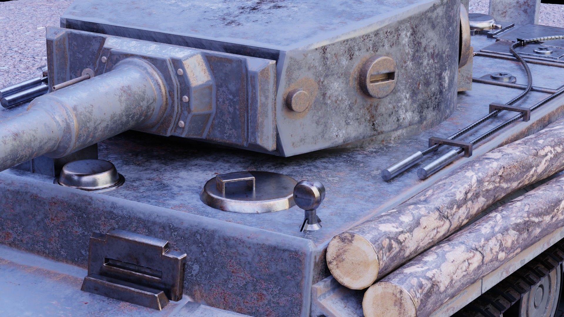 3D model Tiger 1 GameReady tank VR / AR / low-poly | CGTrader