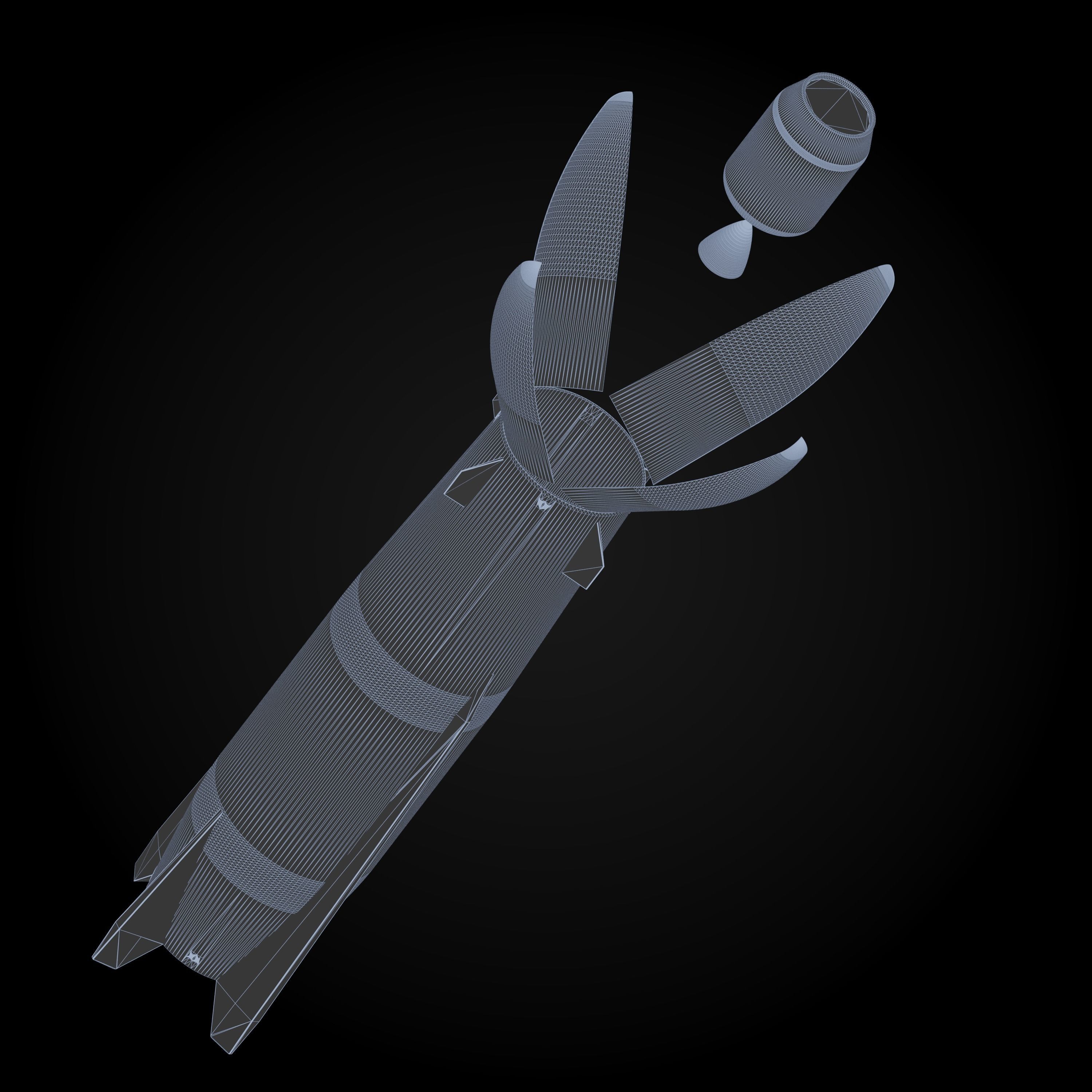 Rocket Lab Neutron 3D model | CGTrader