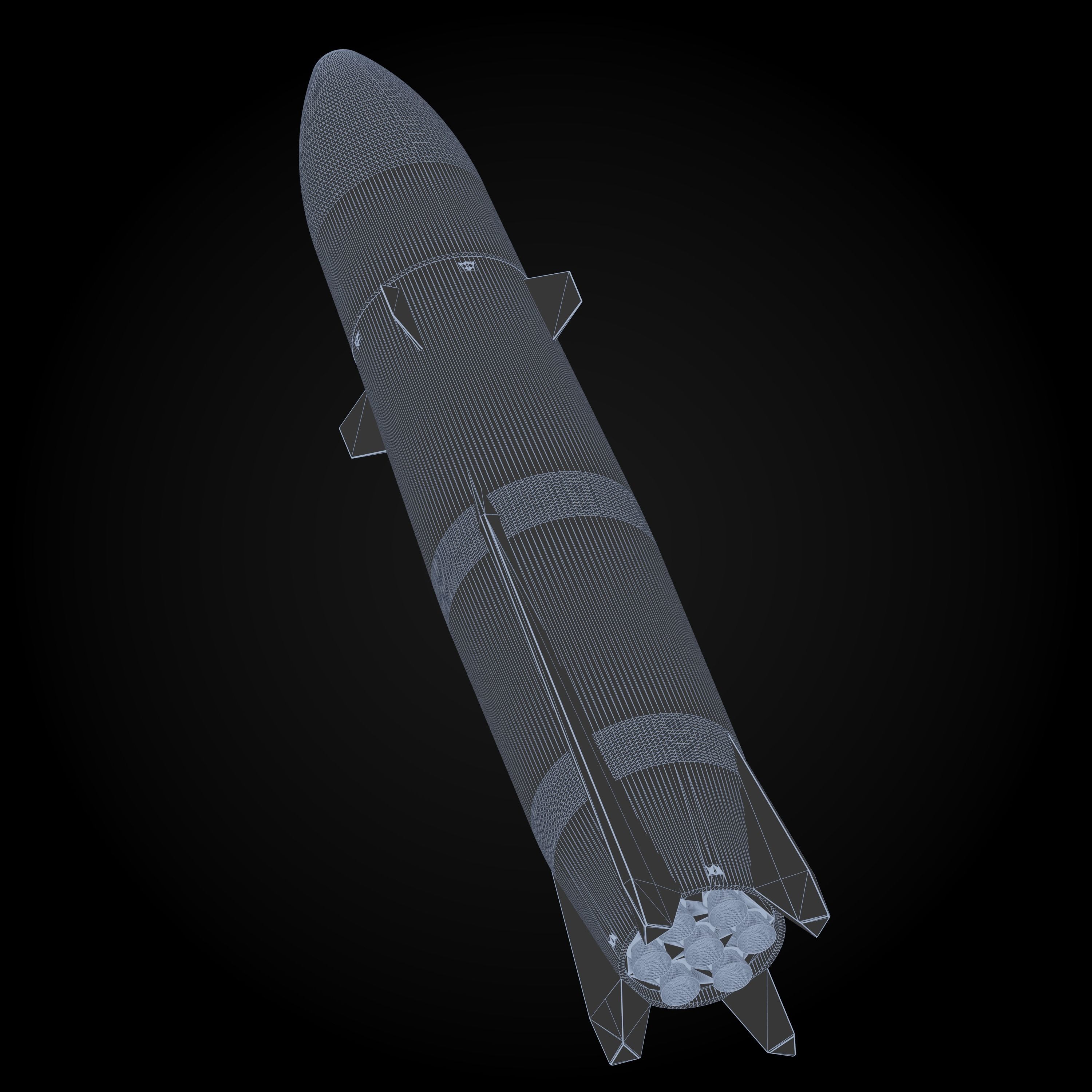 Rocket Lab Neutron 3D model | CGTrader