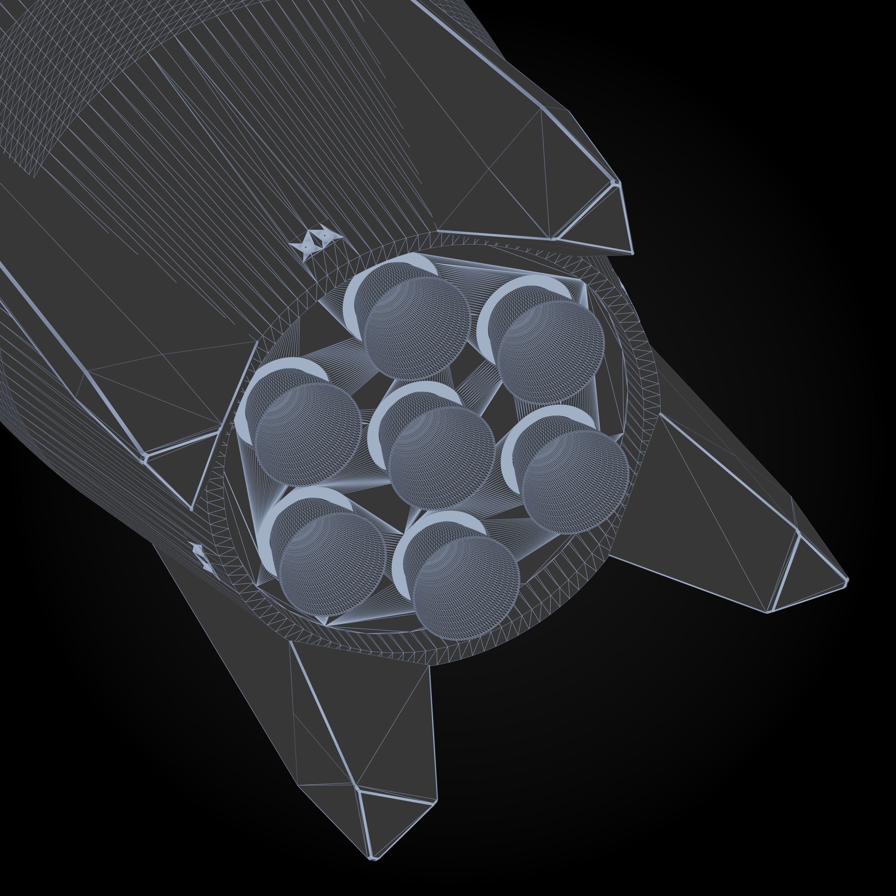 Rocket Lab Neutron 3D model | CGTrader