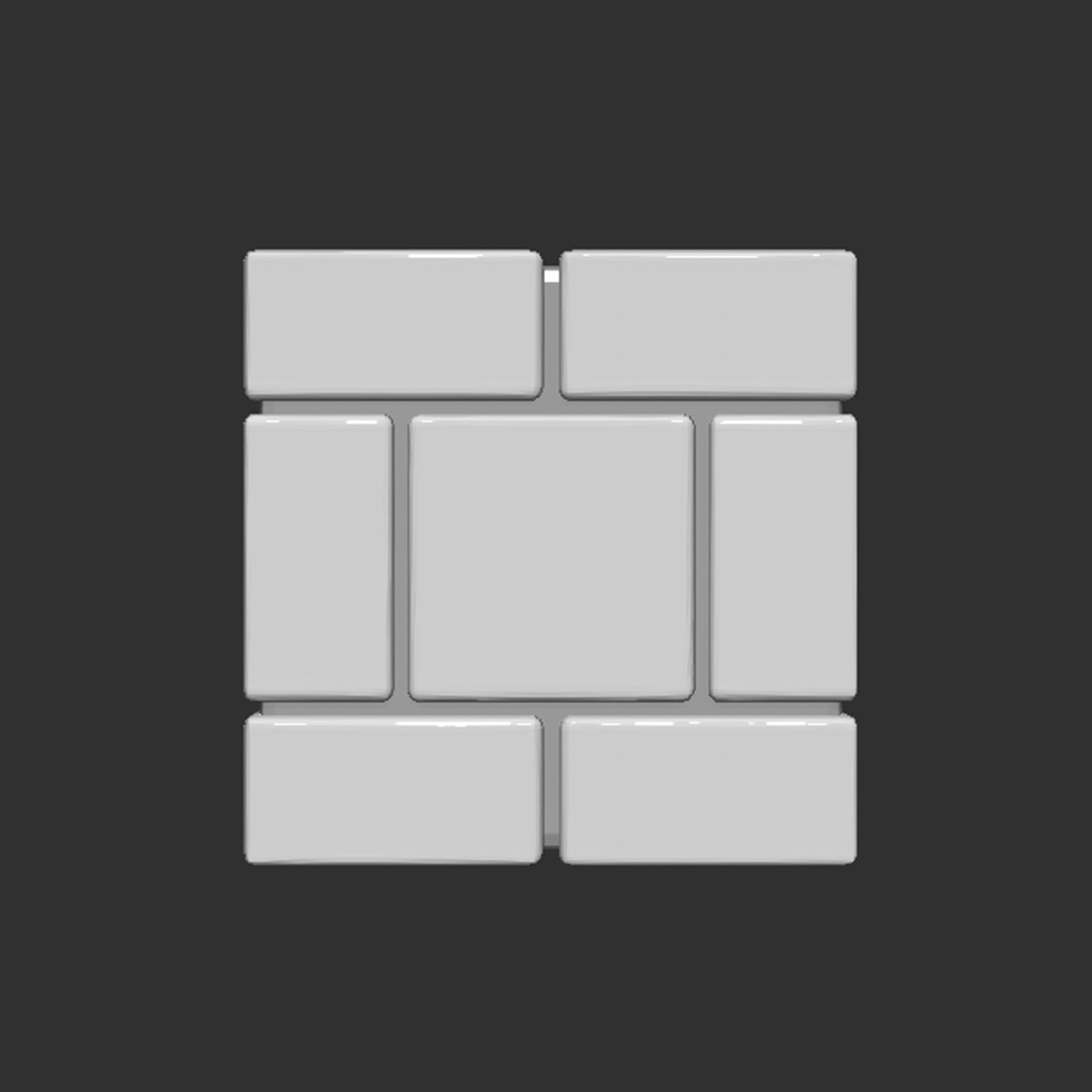 Mario Brick Block 3D model 3D printable | CGTrader