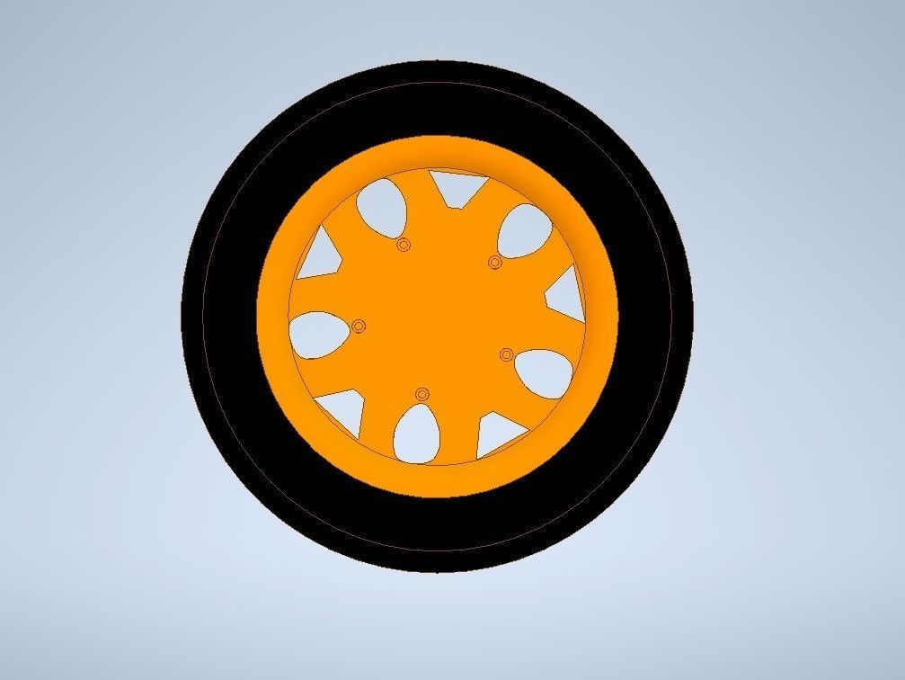 Small Robotic Wheel free 3D model 3D printable | CGTrader