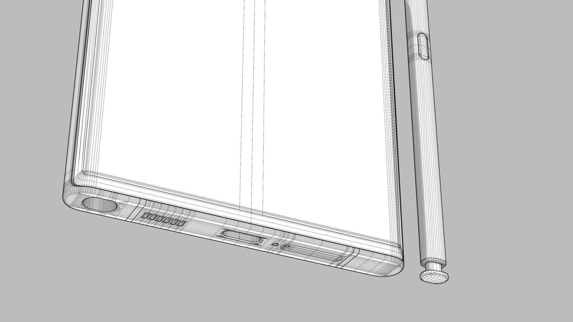 Samsung Galaxy S22 ultra with pen 3D model | CGTrader