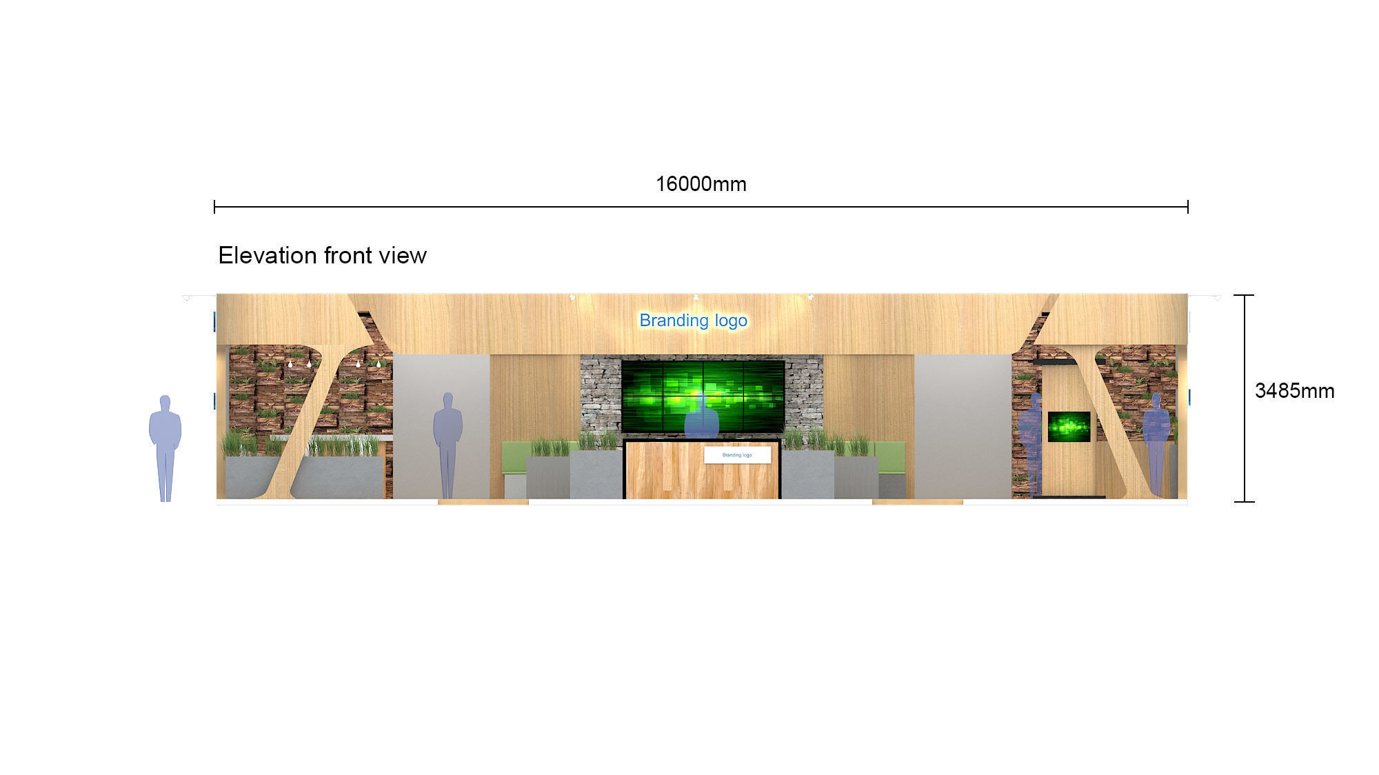 Custom Pavilion booth version 1 3D model | CGTrader