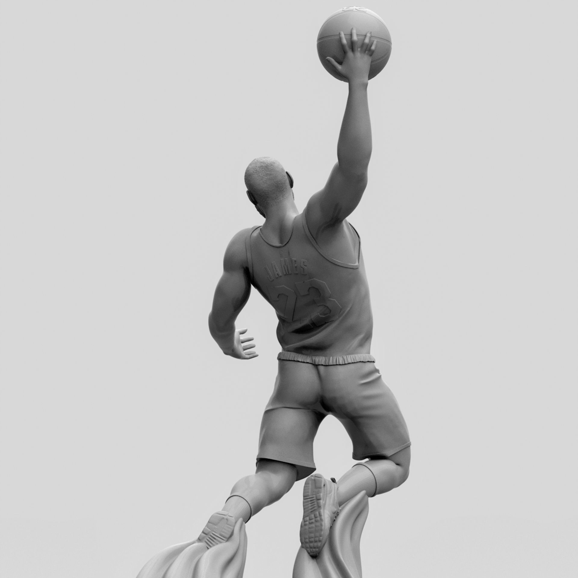 LeBron James 3D Printable 2 3D model 3D printable | CGTrader