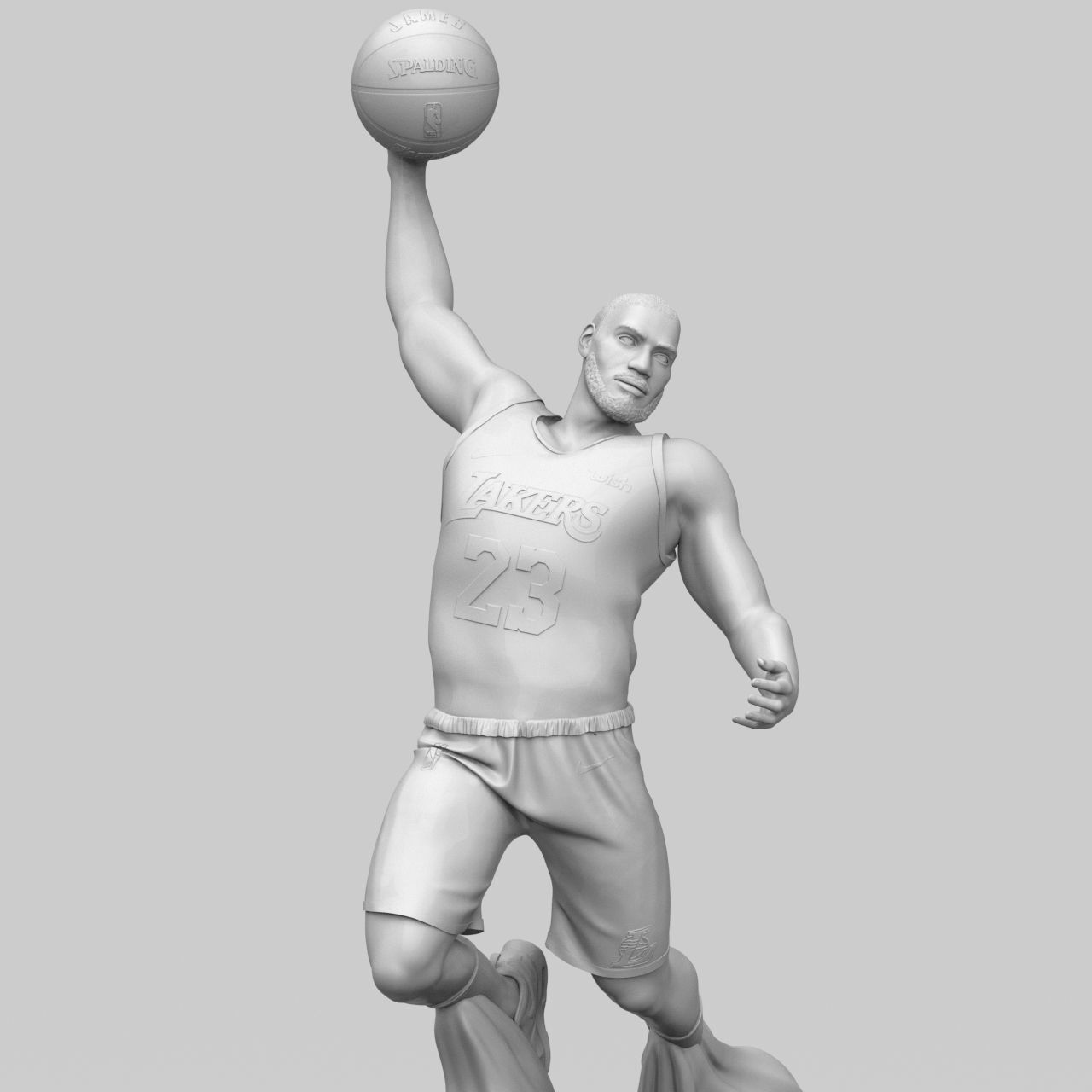 LeBron James 3D Printable 2 3D model 3D printable | CGTrader