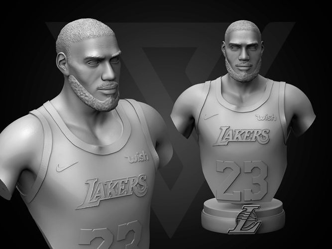 LeBron James 3D Printable 3 3D model 3D printable | CGTrader