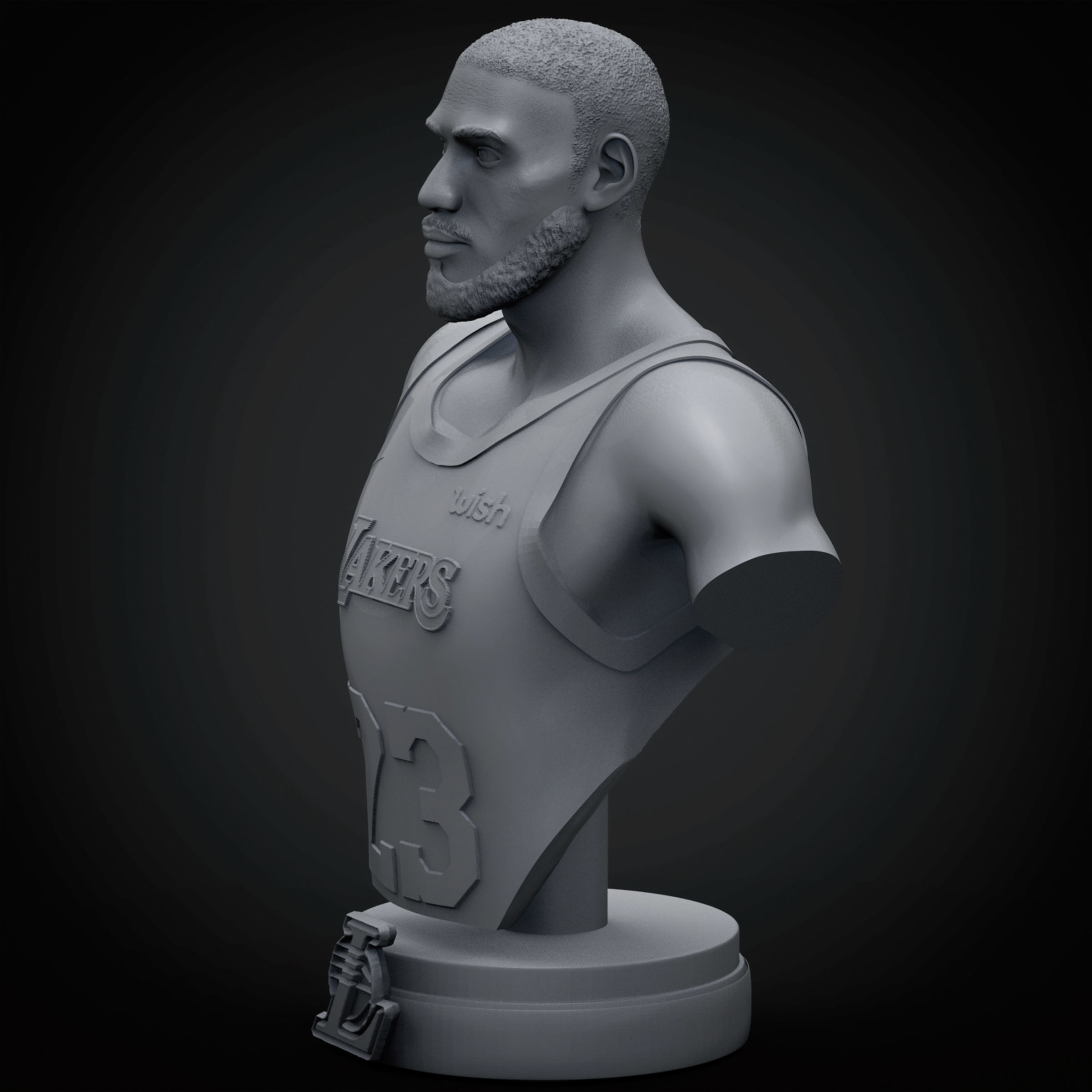 LeBron James 3D Printable 3 3D model 3D printable | CGTrader