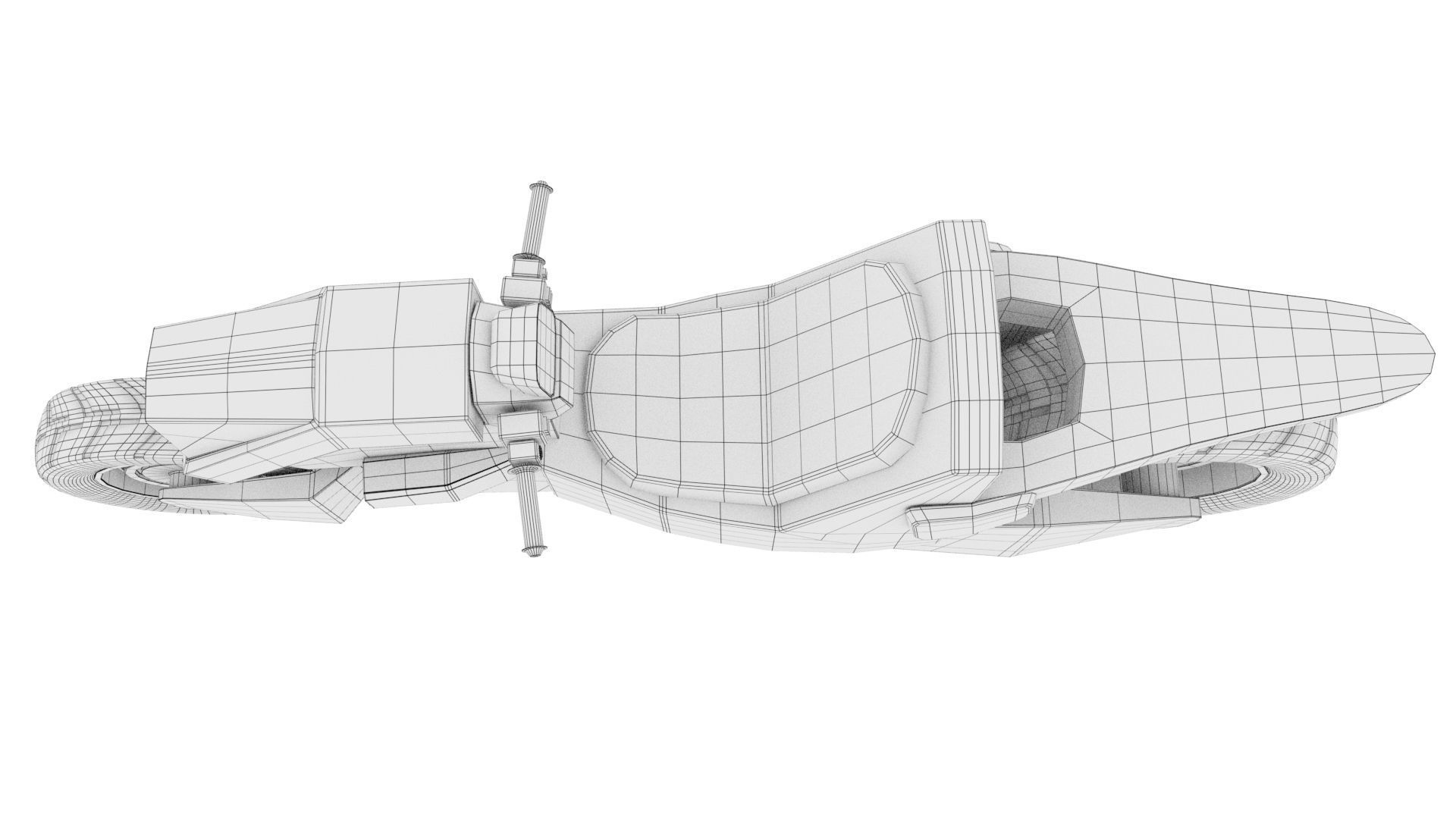 3D model Motorcycle Cyberpunk Low Poly VR / AR / low-poly | CGTrader