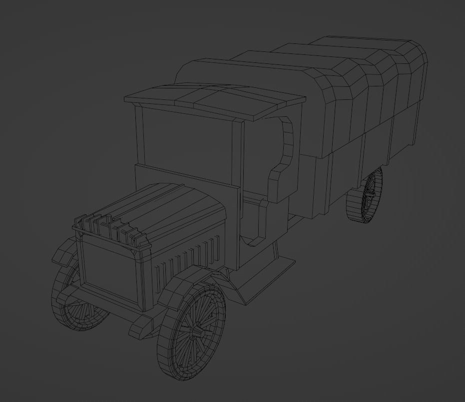 3D model Brockway K-2 VR / AR / low-poly | CGTrader