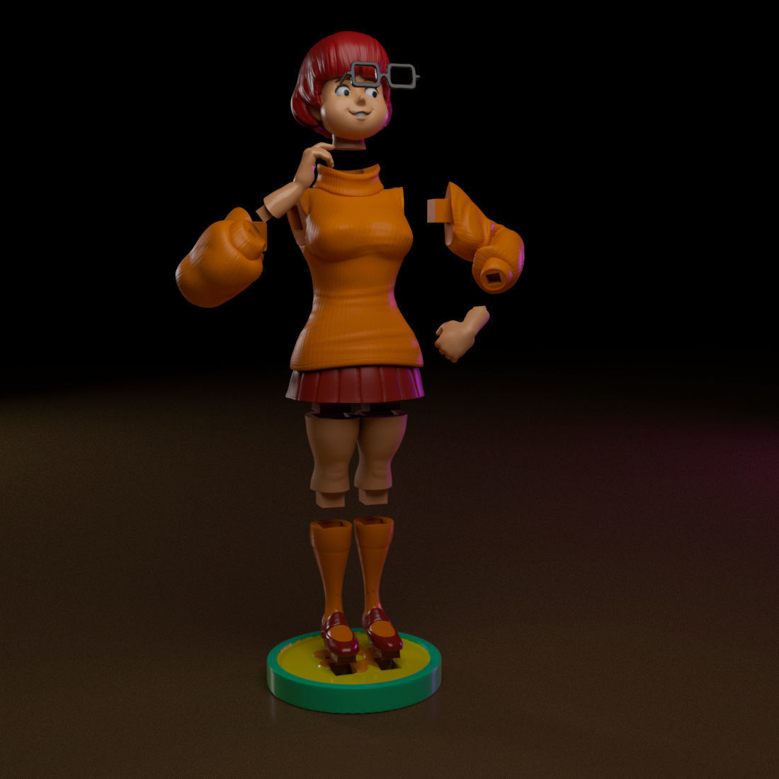 Velma - Scooby Doo 3D model 3D printable | CGTrader