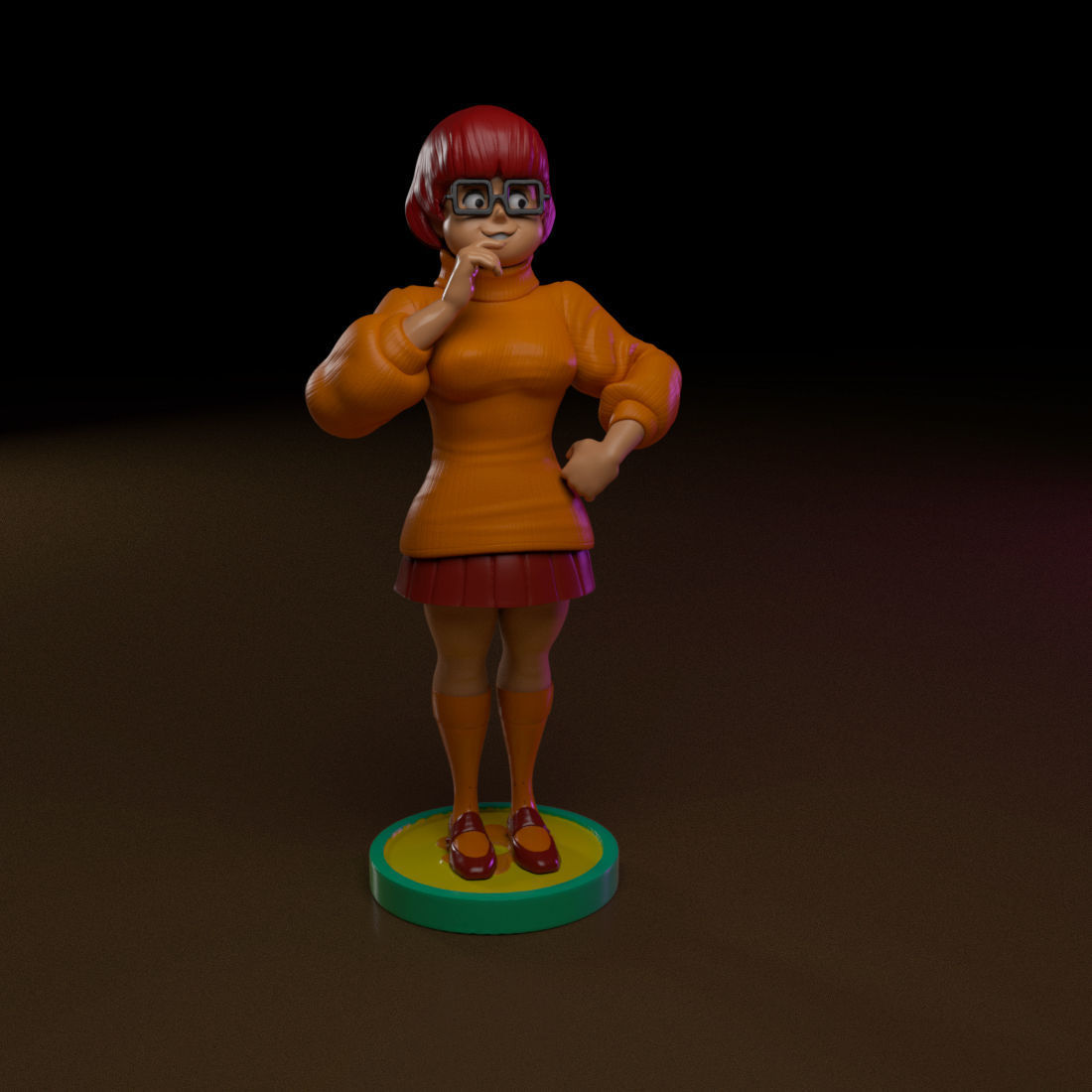 Velma - Scooby Doo 3D model 3D printable | CGTrader