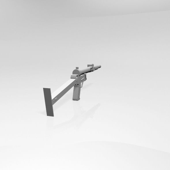 Sten Gun 01 3D model | CGTrader