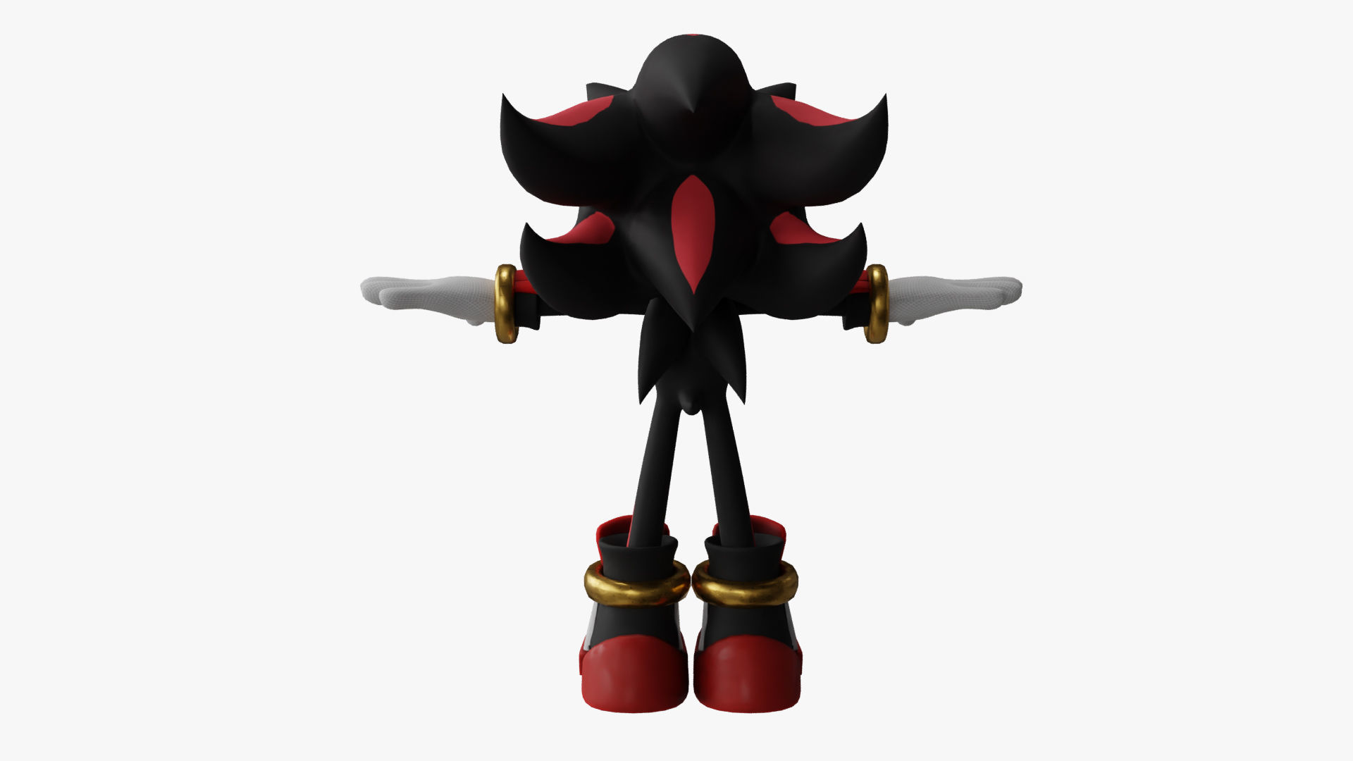 3D model Shadow the Hedgehog VR / AR / low-poly | CGTrader