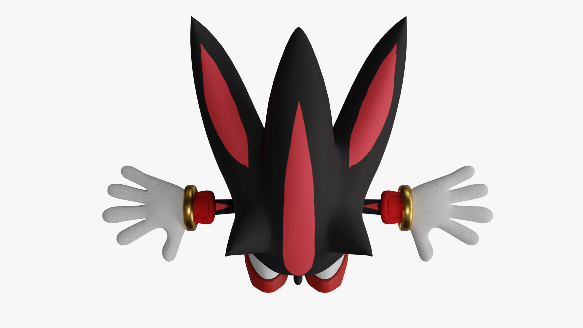 3D model Shadow the Hedgehog VR / AR / low-poly | CGTrader