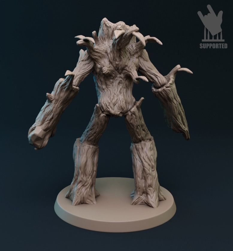 Ent warrior 3D model 3D printable | CGTrader