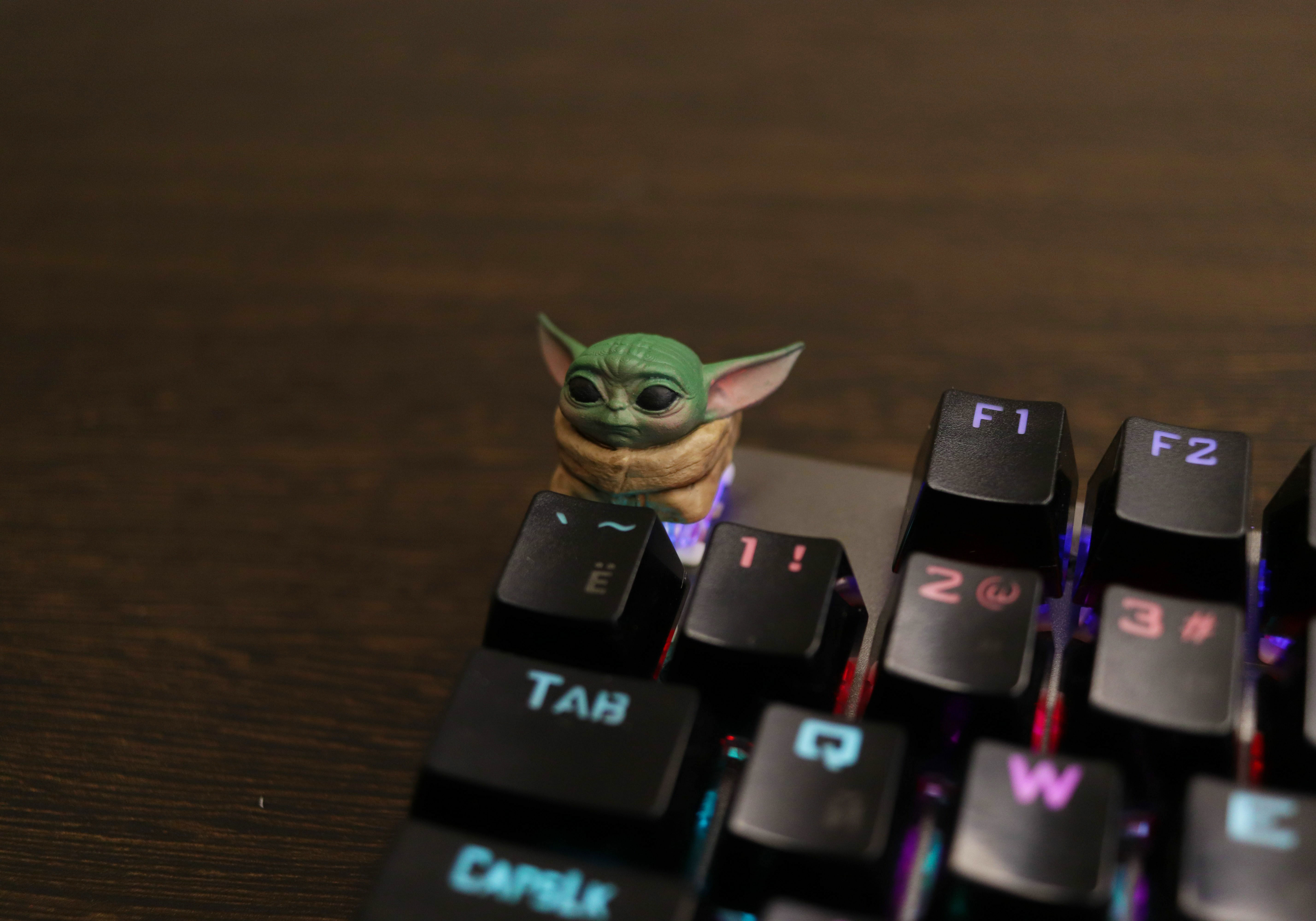 Keycap Star Wars Baby Yoda 3D model 3D printable | CGTrader
