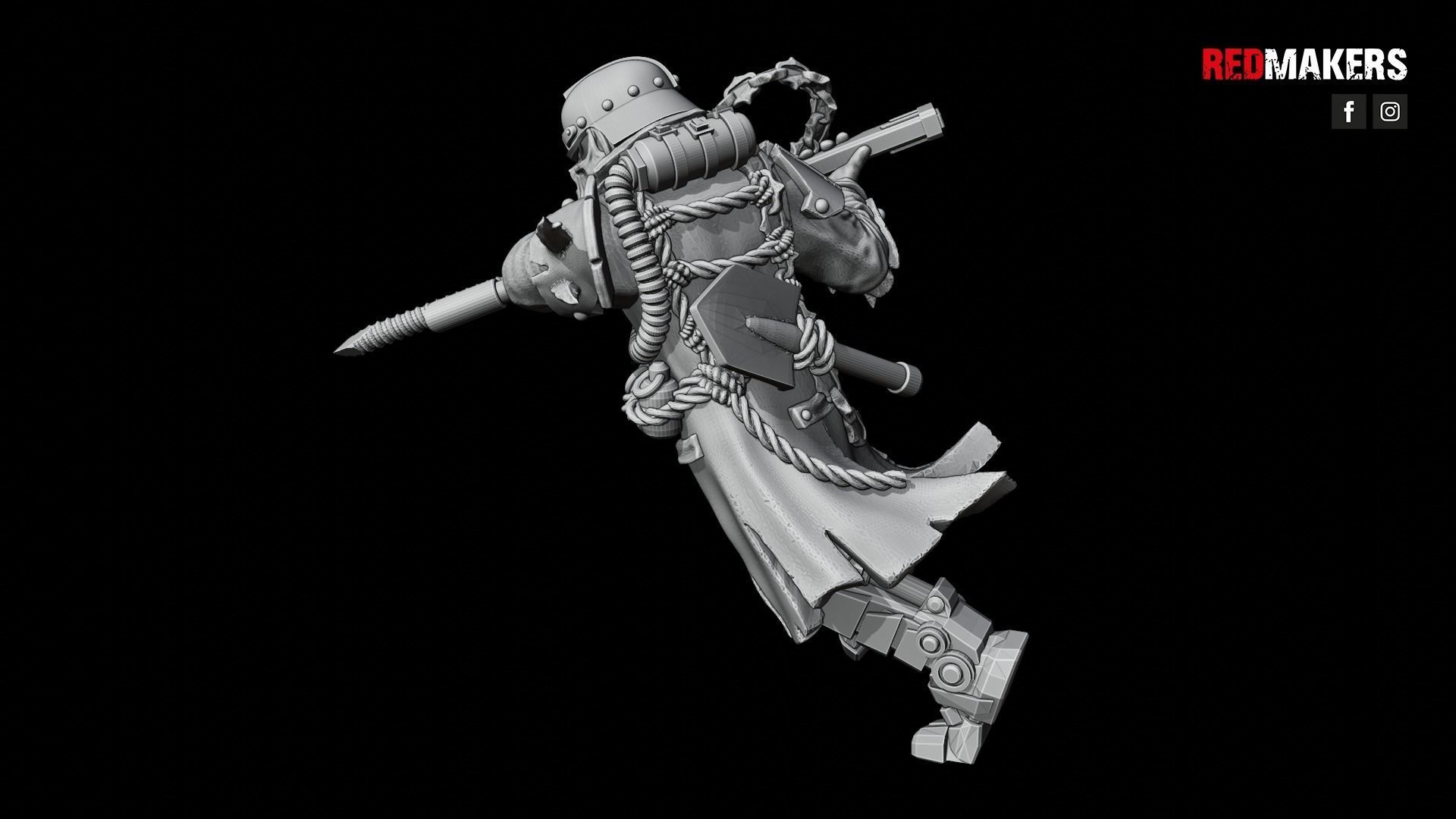 Renegade Death Squad - Heretics 3D model 3D printable | CGTrader