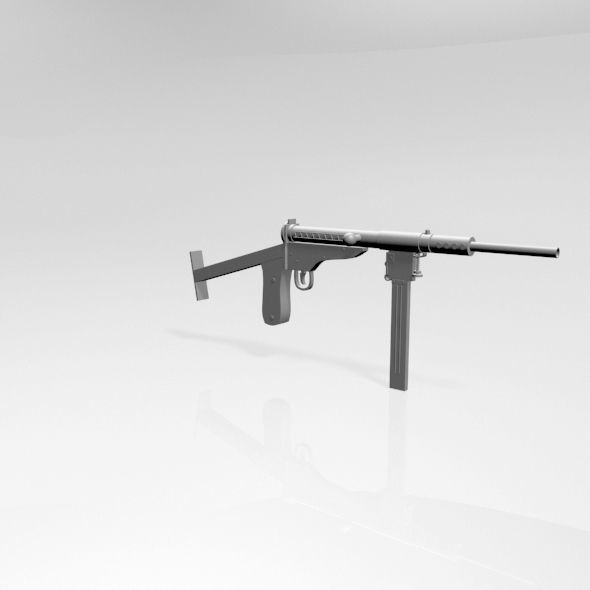 MP 3008 Gun 01 3D model | CGTrader