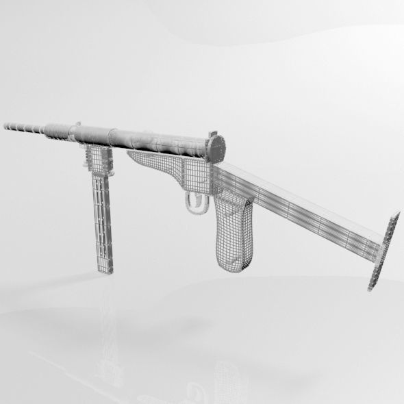 MP 3008 Gun 01 3D model | CGTrader