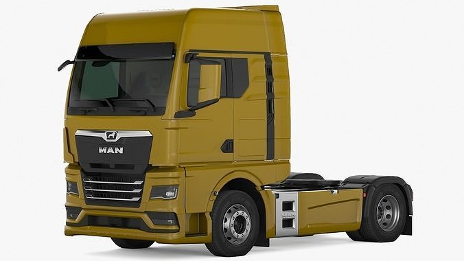 Man TGX 2021 3D model | CGTrader