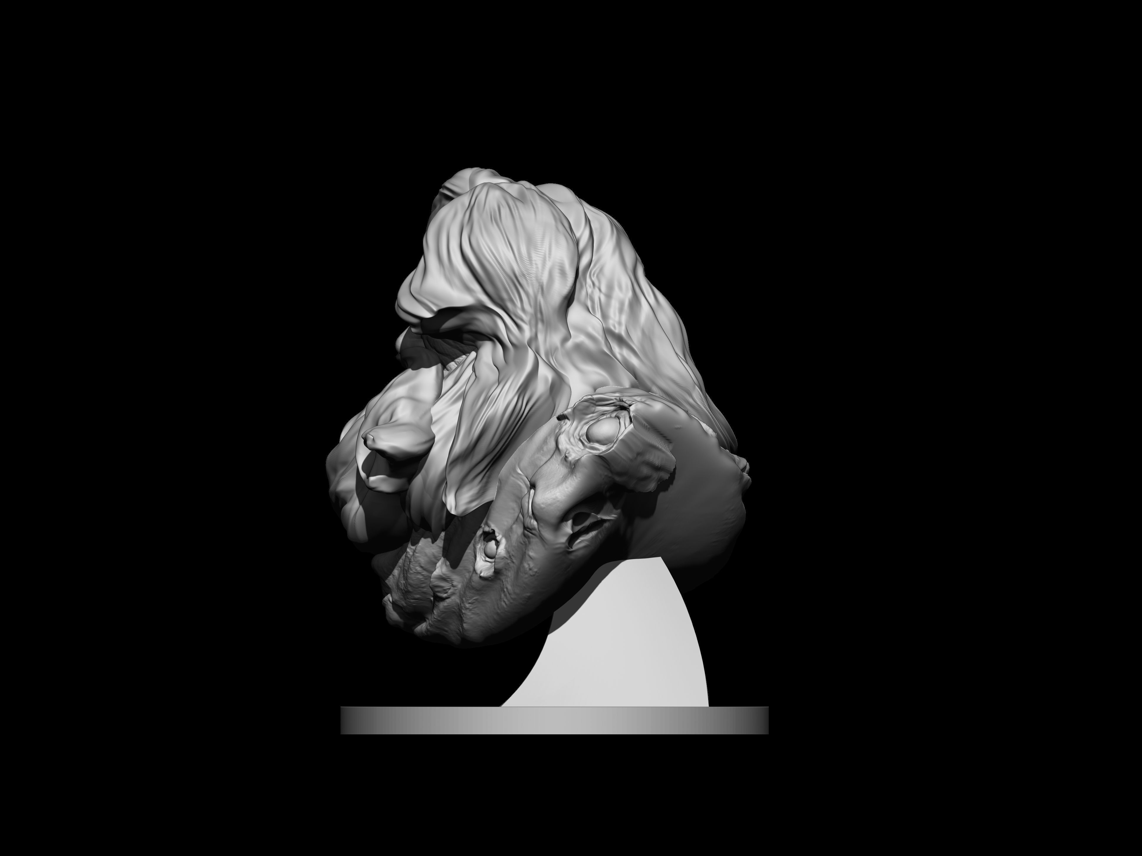 Halaster Blackcloak 3D model 3D printable | CGTrader