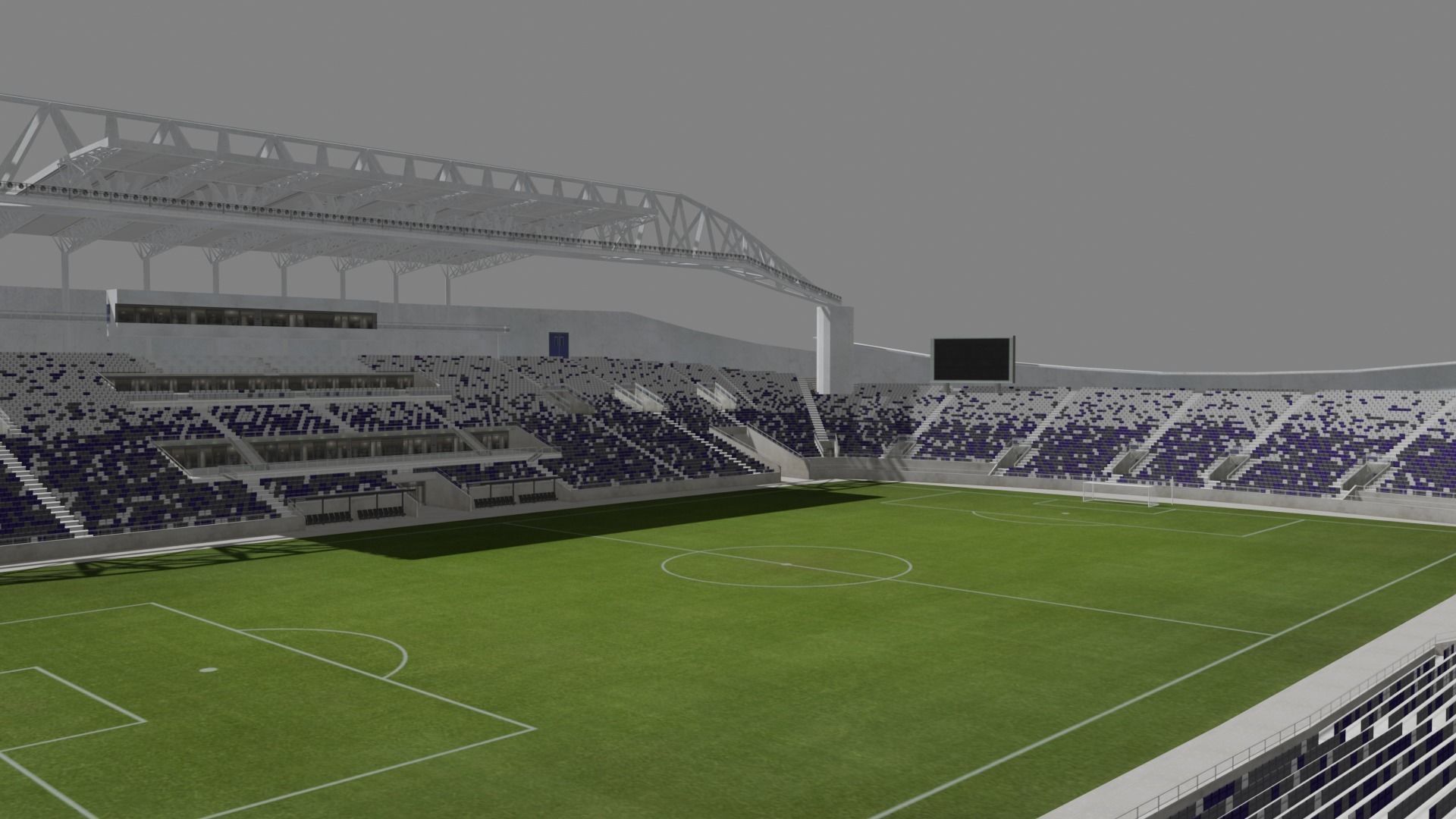3D model Bloomfield Stadium Tel-Aviv Israel VR / AR / low-poly | CGTrader