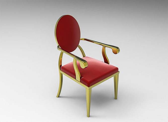 Chair Dining 3D model 3D printable | CGTrader