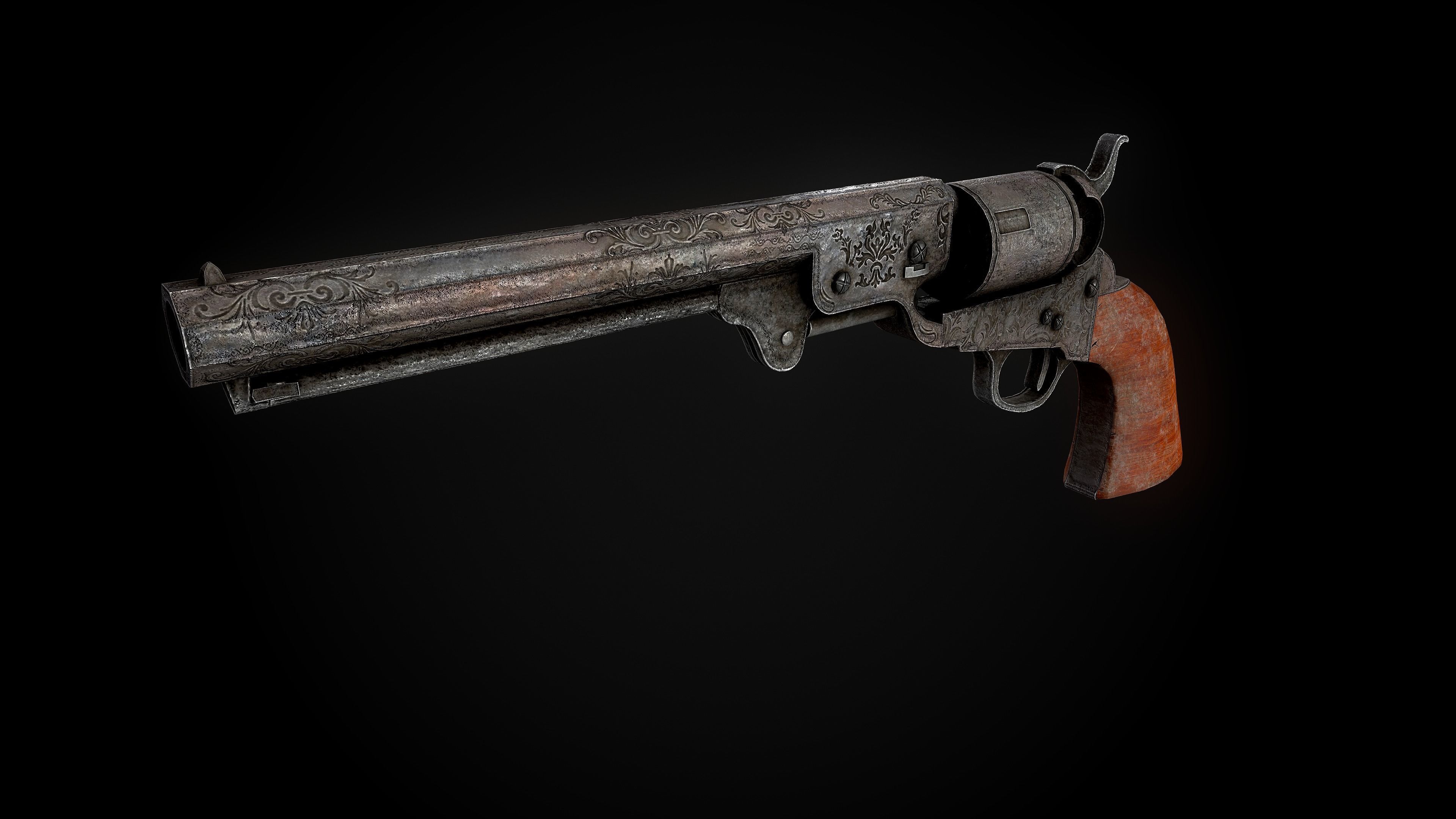 3D model Colt Custom - PBR GAME READY VR / AR / low-poly | CGTrader