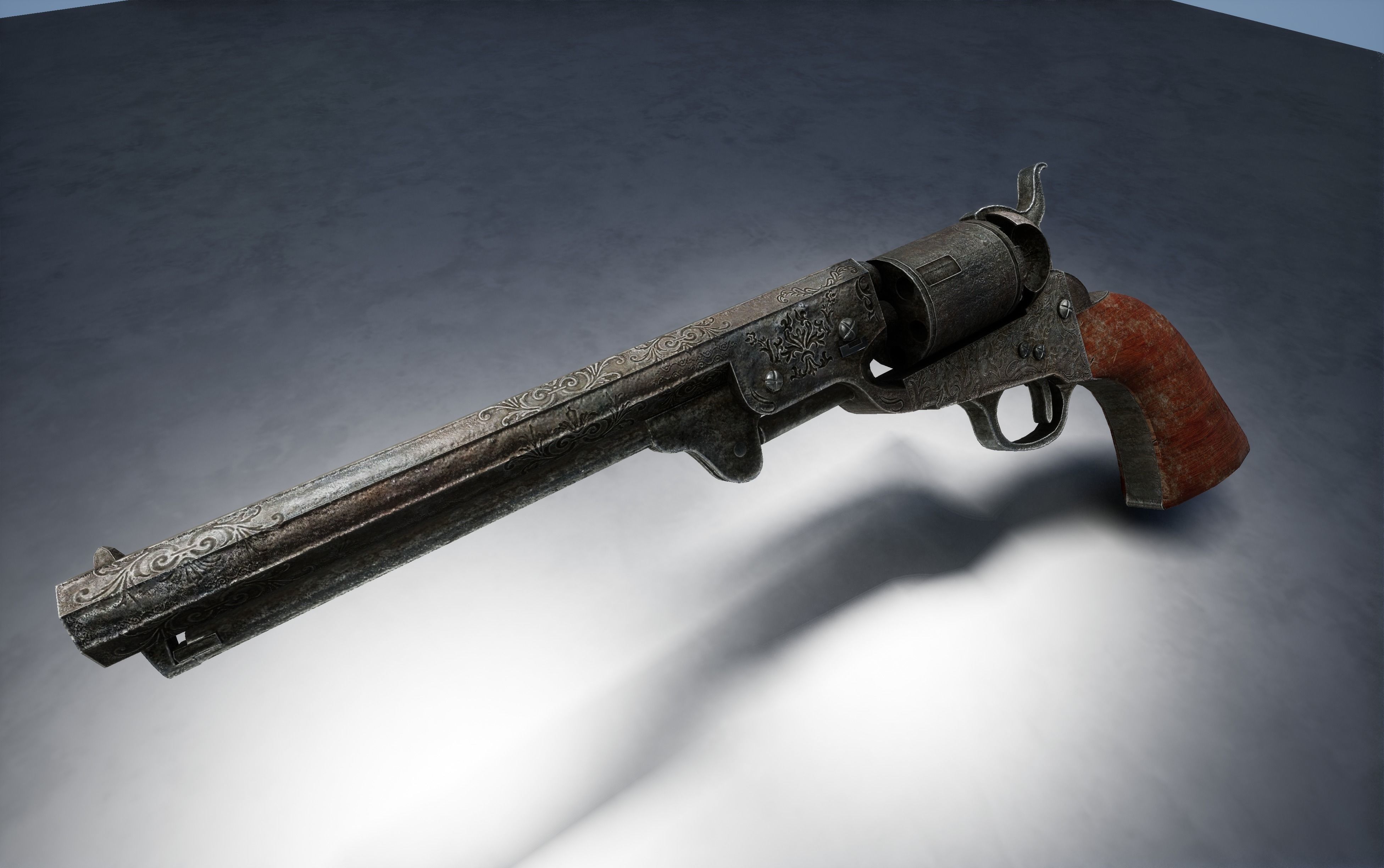 3D model Colt Custom - PBR GAME READY VR / AR / low-poly | CGTrader