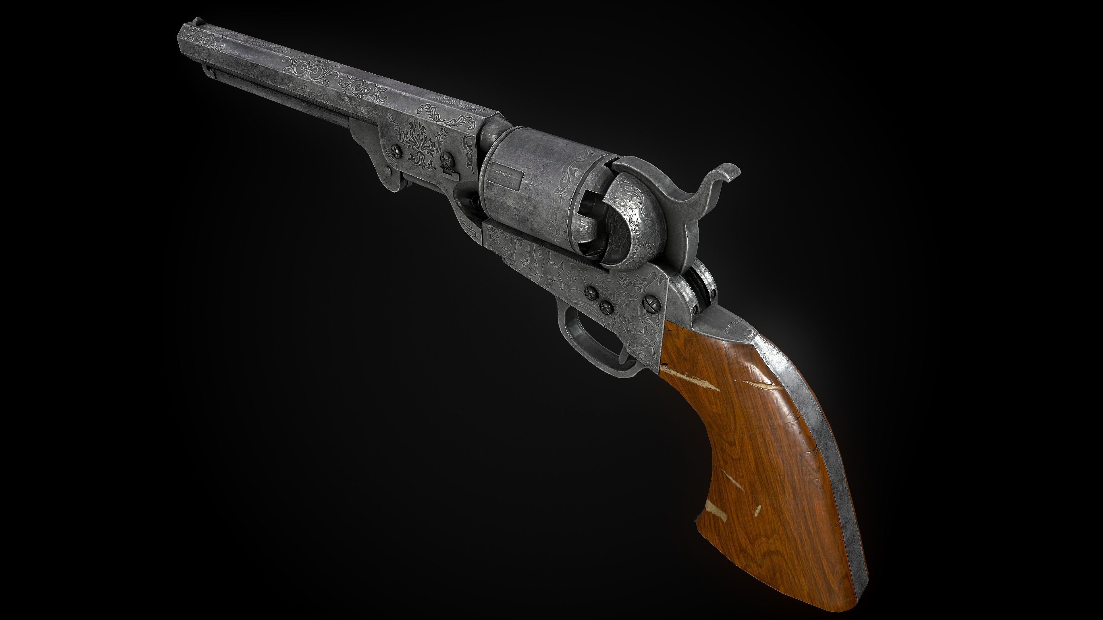3D model Colt Custom - PBR GAME READY VR / AR / low-poly | CGTrader