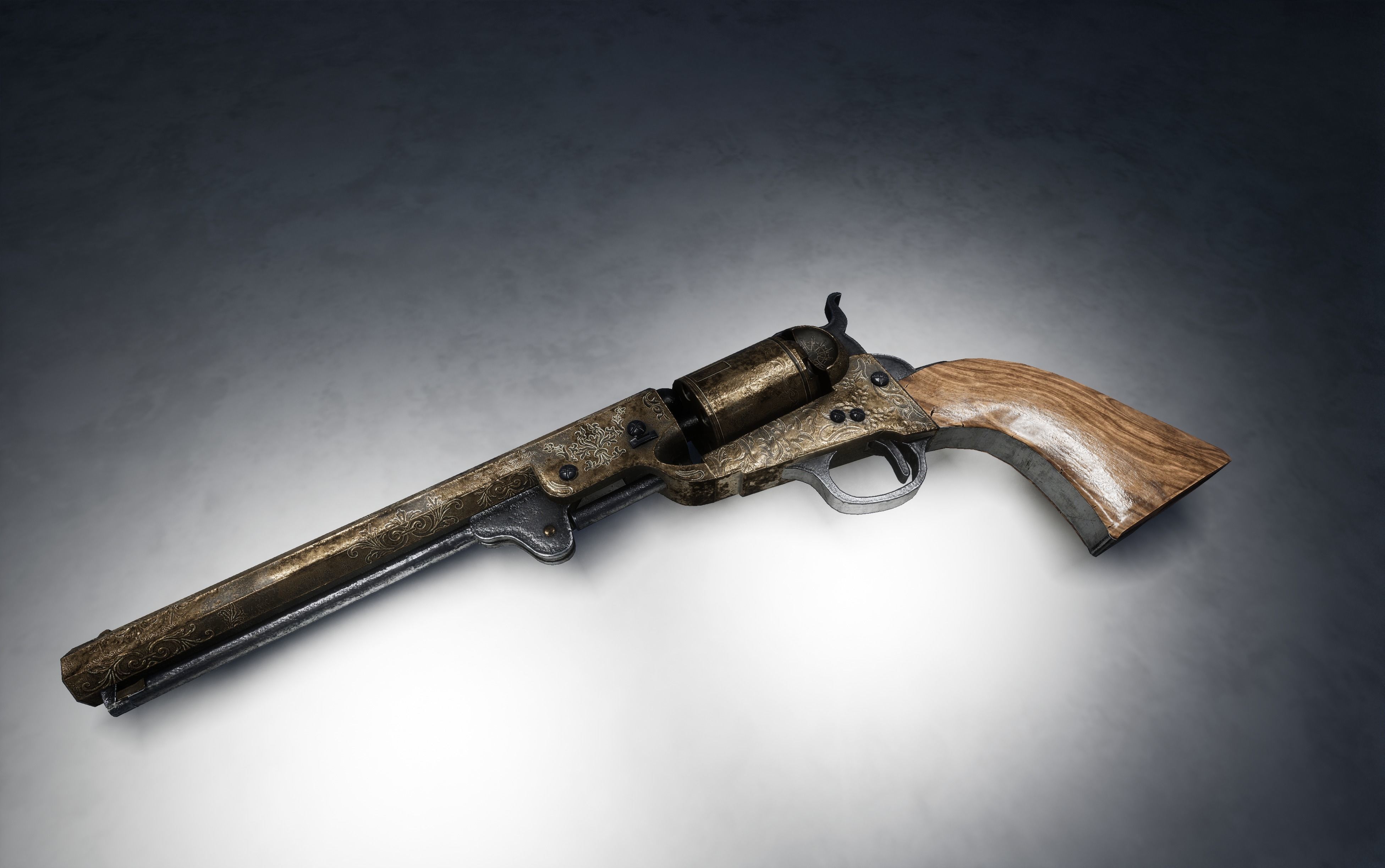 3D model Colt Custom - PBR GAME READY VR / AR / low-poly | CGTrader