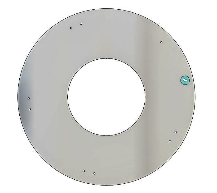 3DP5BLROD70A Mechanical Iris shutter diyidea mechanism aperture 3D ...