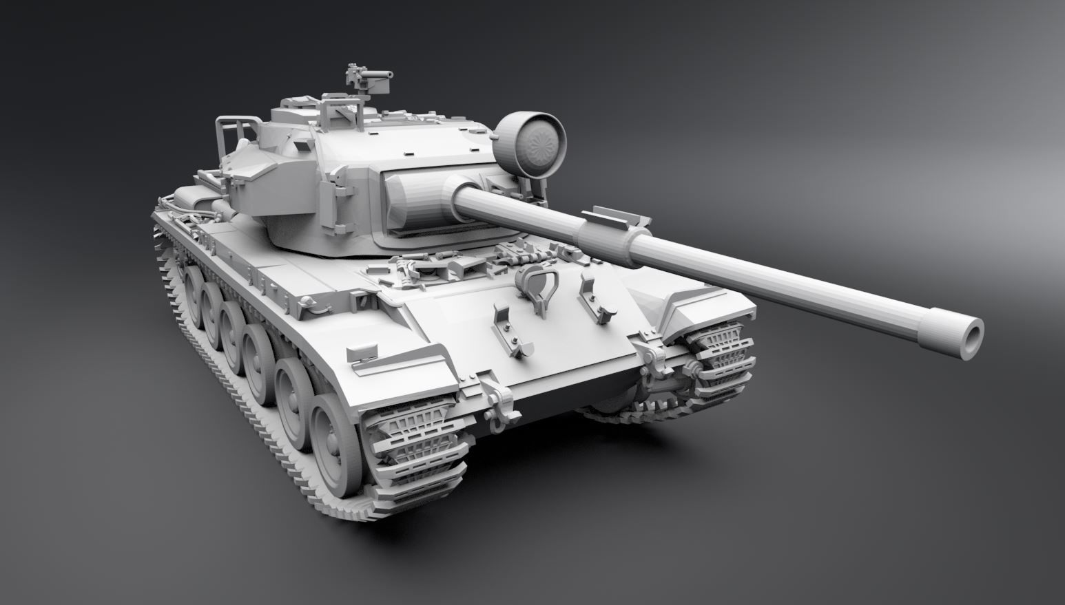Centurion Mk5 Scale model 3D model 3D printable | CGTrader