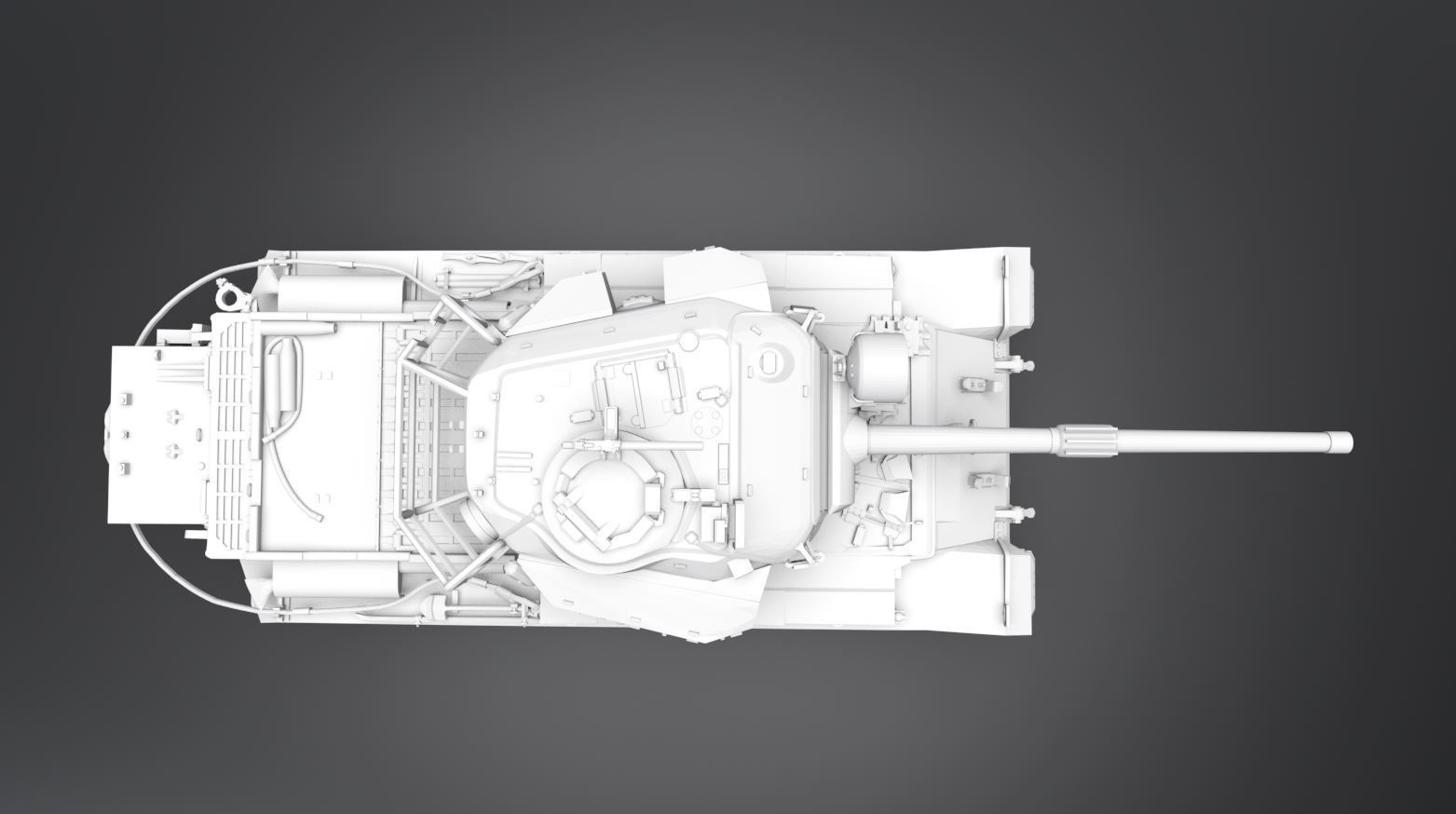 Centurion Mk5 Scale model 3D model 3D printable | CGTrader