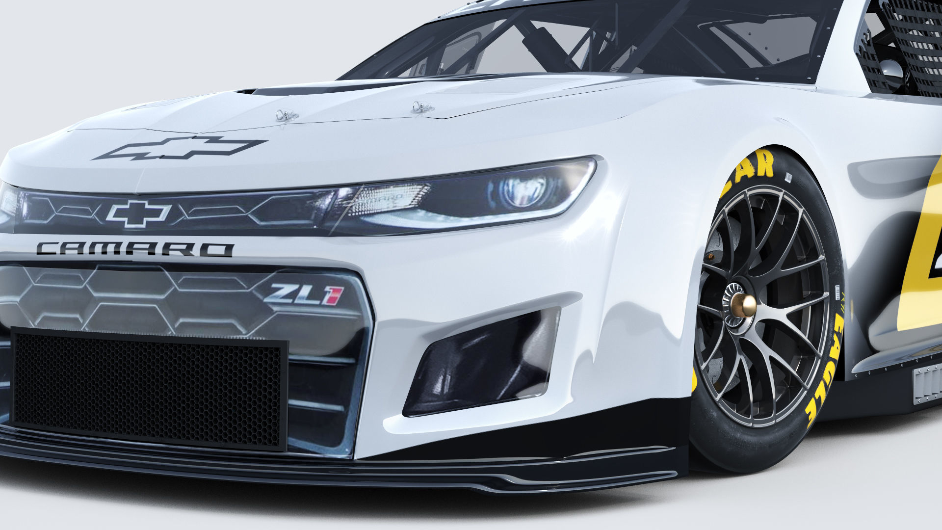 Chevrolet Camaro Nascar NextGen 2022 Template 3D model | CGTrader
