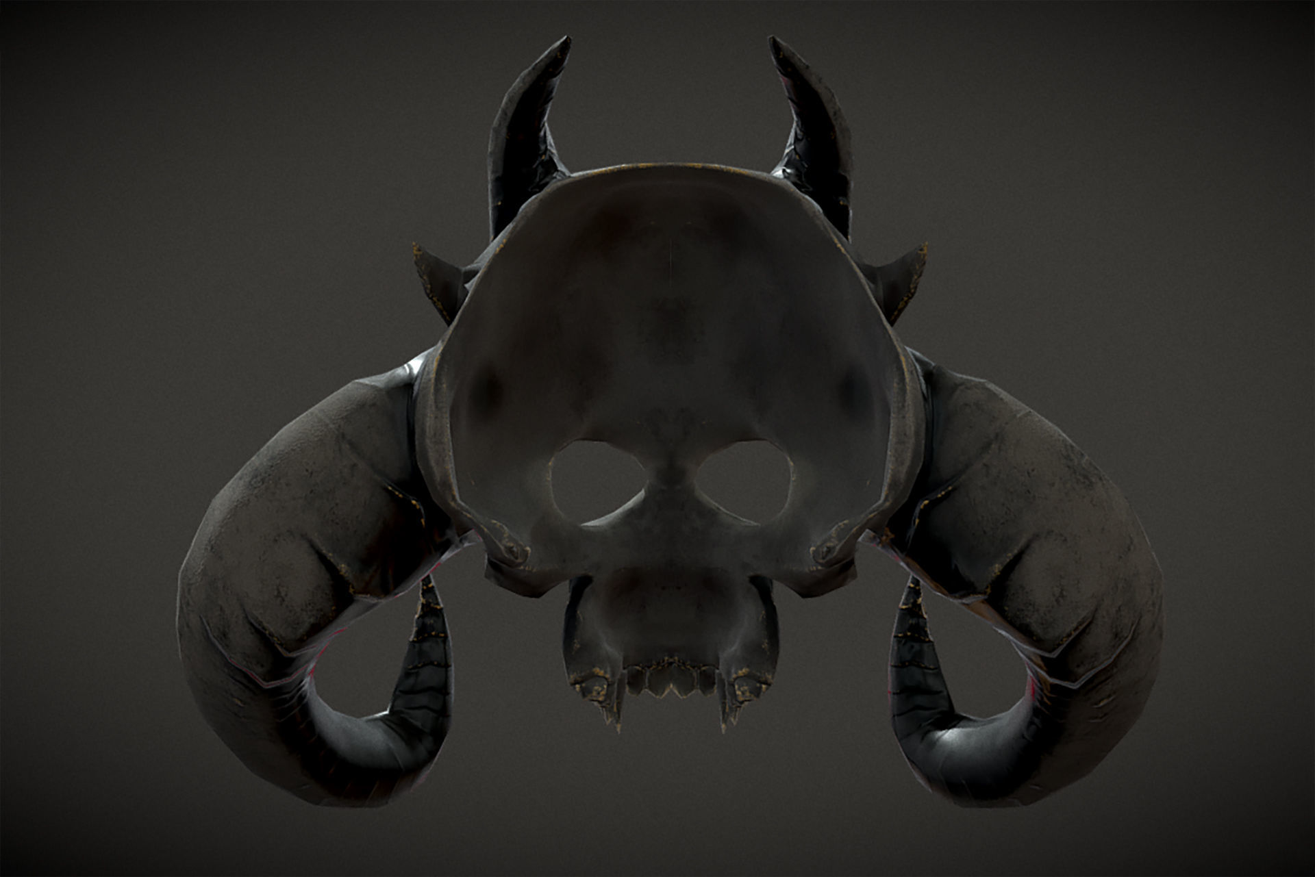 Demon Mask free VR / AR / low-poly 3D model | CGTrader