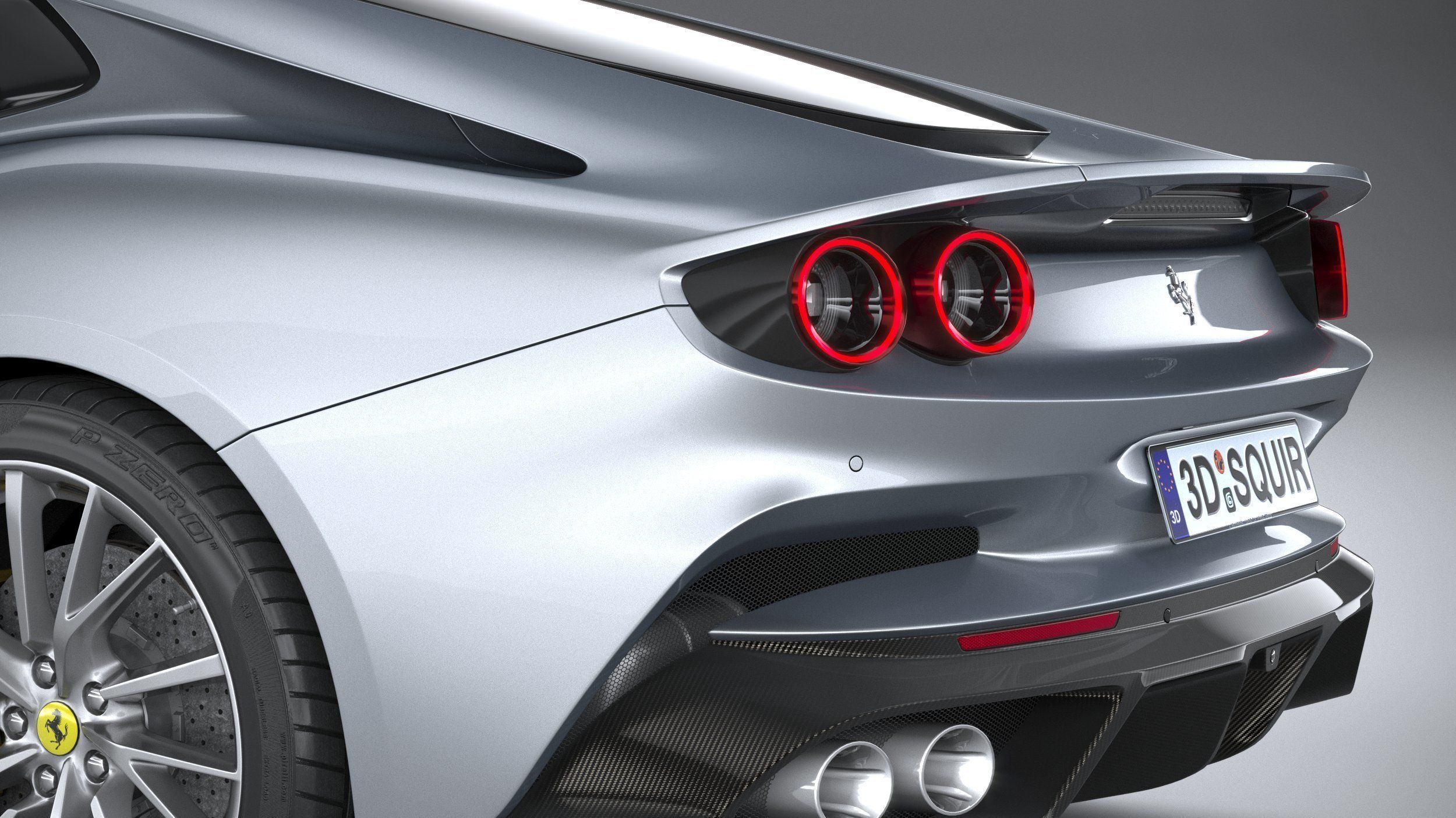 Ferrari BR20 2021 3D model | CGTrader