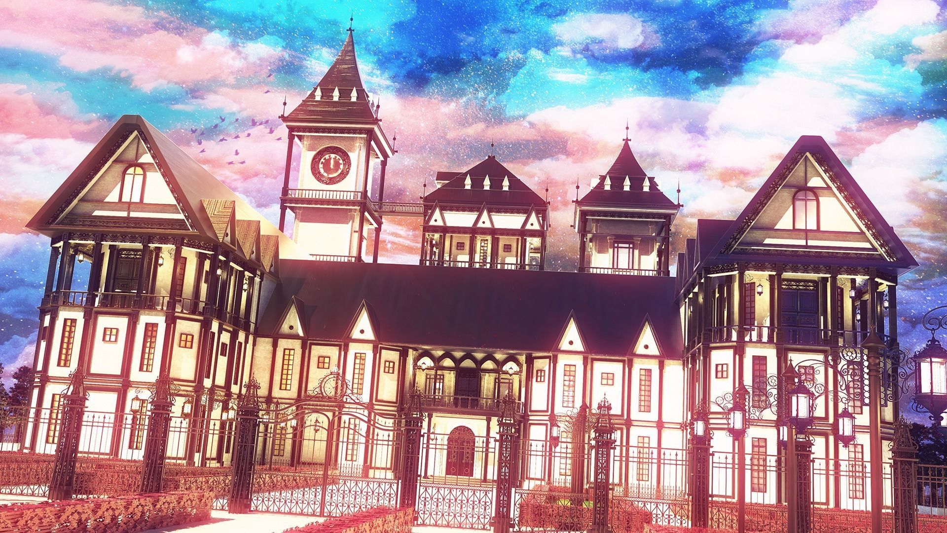 Scarlet Devil Mansion 3D model | CGTrader