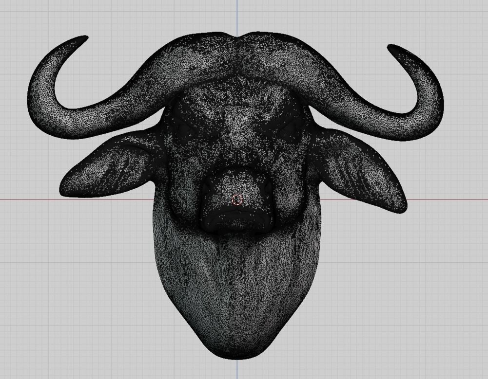 Buffalo decor 3D model 3D printable | CGTrader