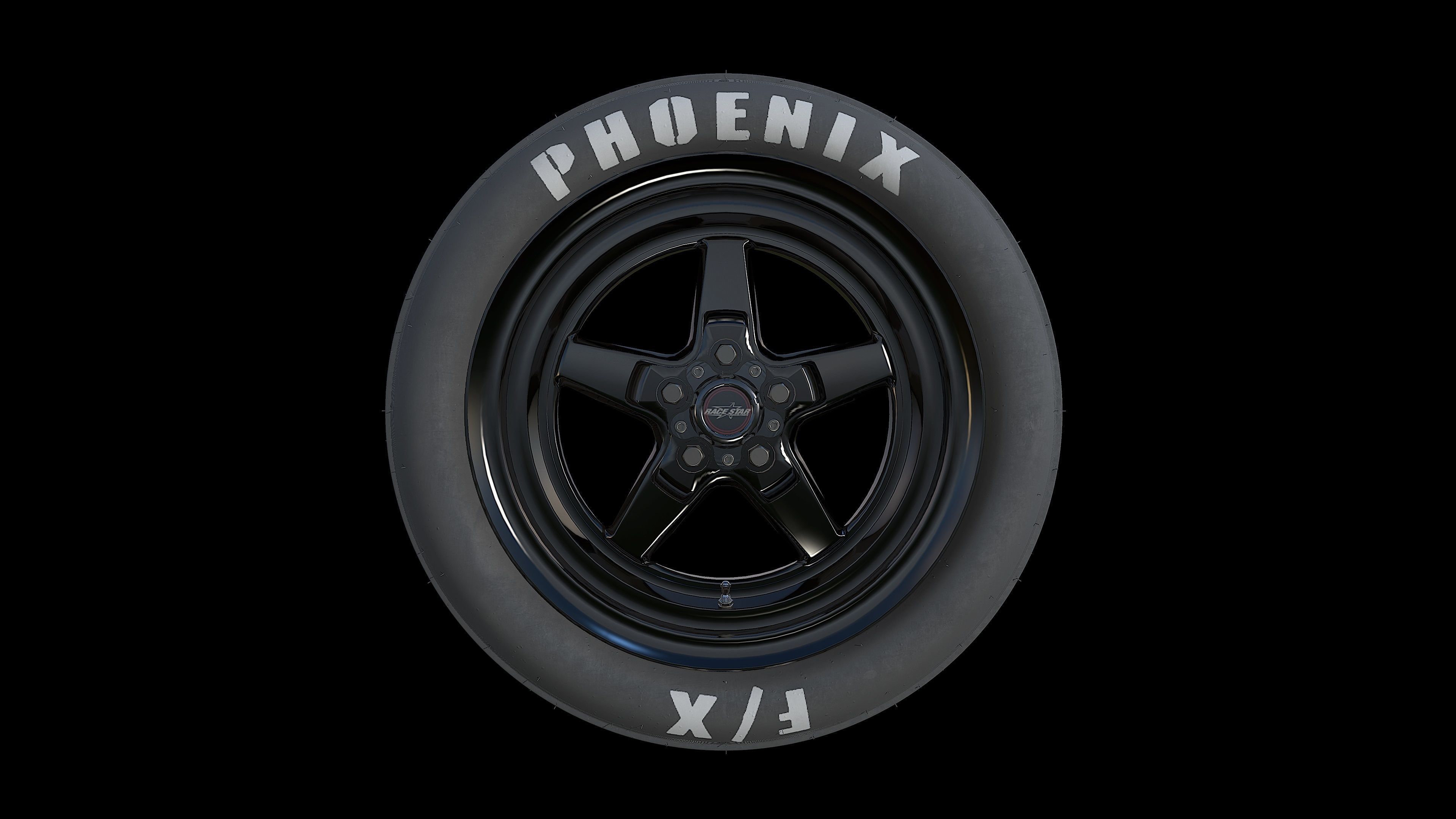 Wheel Race Star Drag Star 3D model | CGTrader