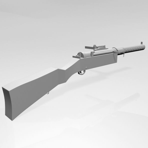 MP 28 Gun 01 3D model | CGTrader