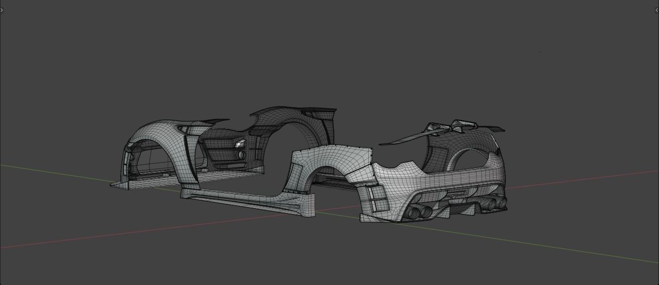 Toyota GT86 Kuhl Racing Bodykit 3D model | CGTrader