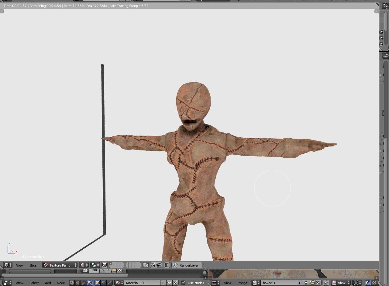 fbx-monster animated character free 3D model rigged | CGTrader