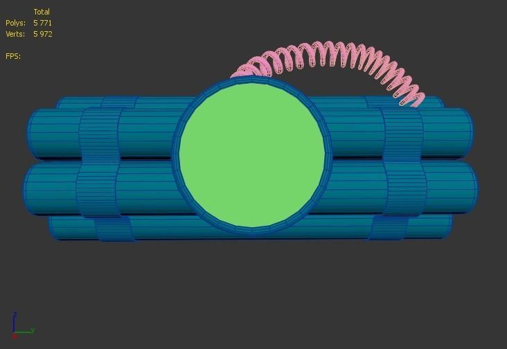 3D model TNT With Timer PBR Low-poly 3D model VR / AR / low-poly | CGTrader