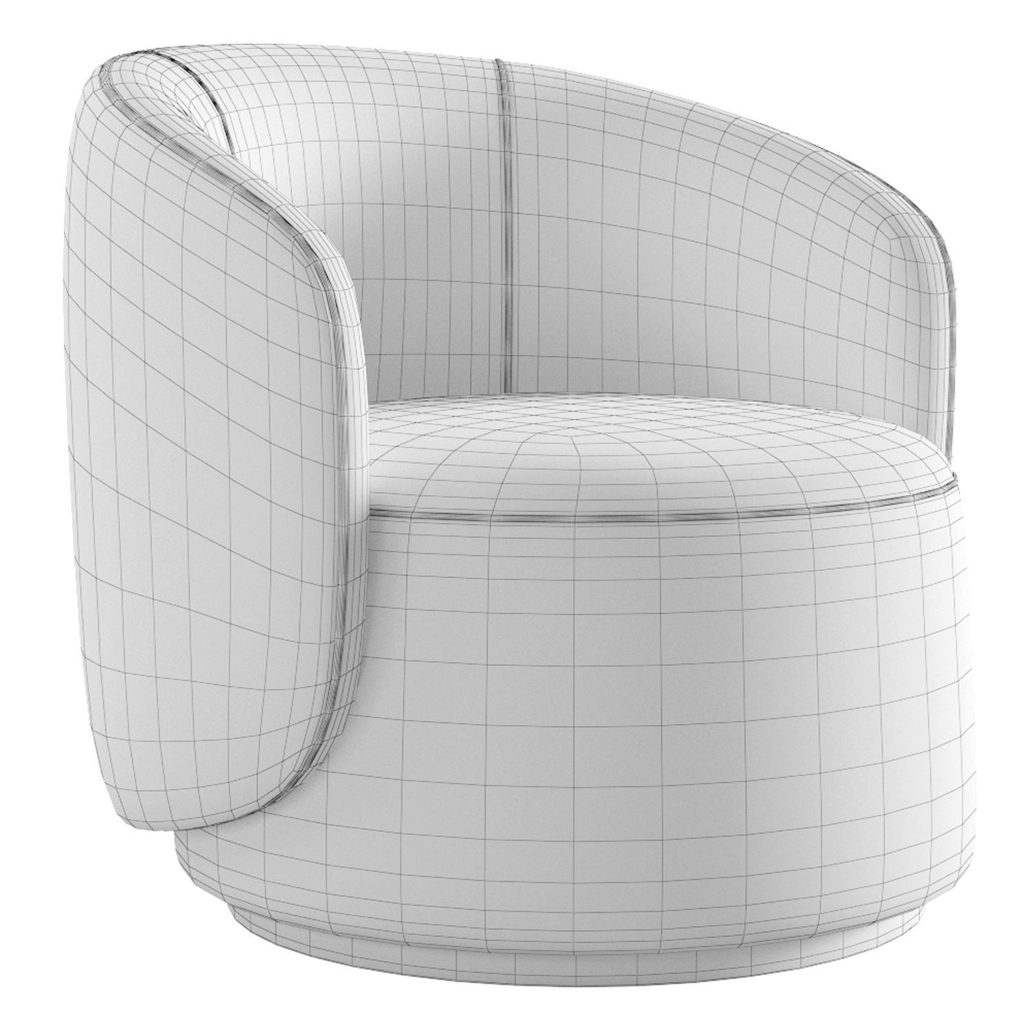 Fendi Casa Annabelle Armchair 3D model | CGTrader